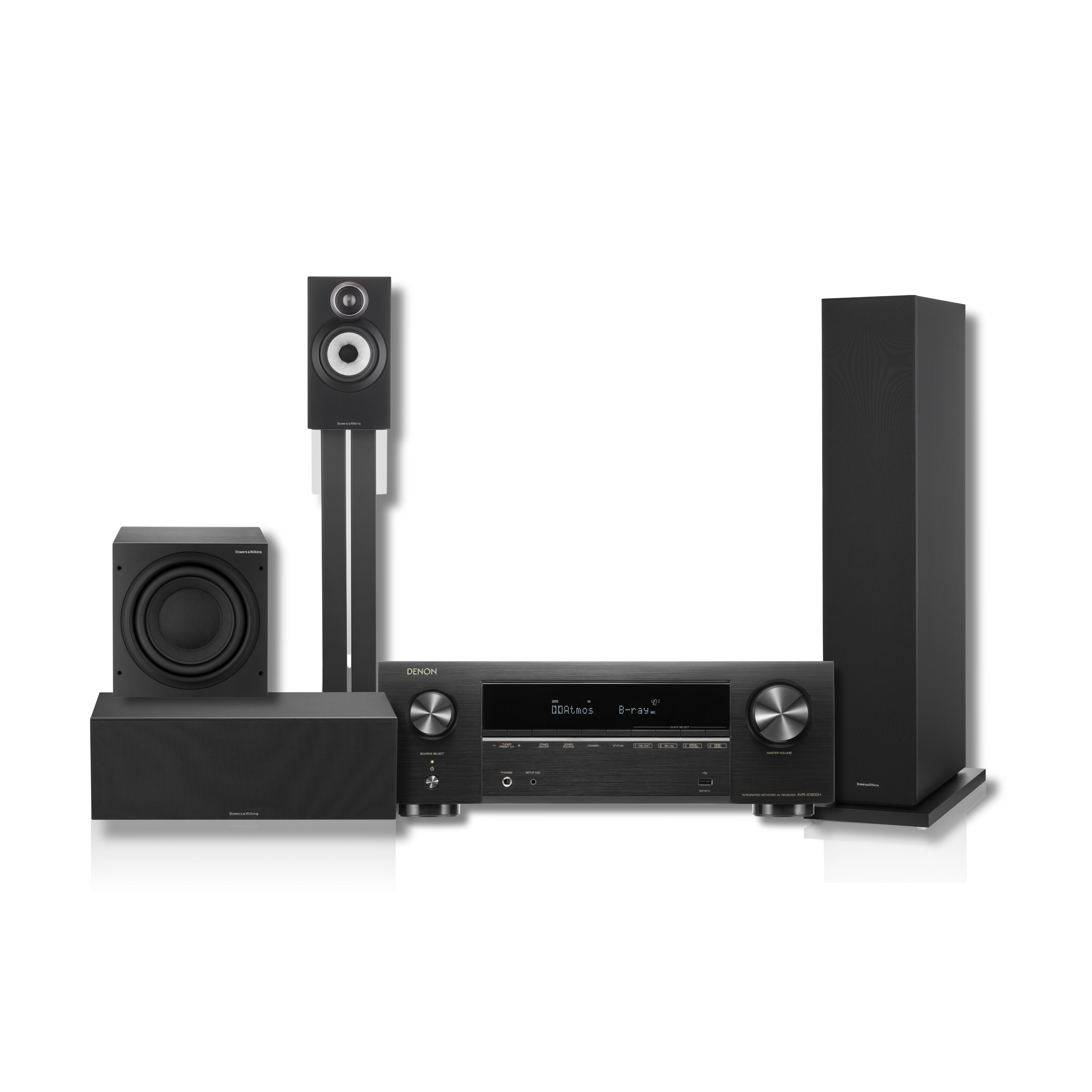 Ultimate Bowers & Wilkins 5.1 Home Theatre Experience Package ...